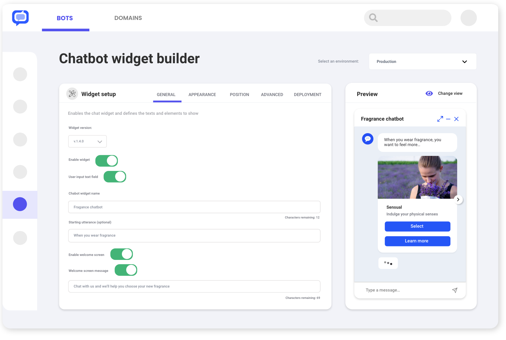 Chatbot platform and technology - EBM